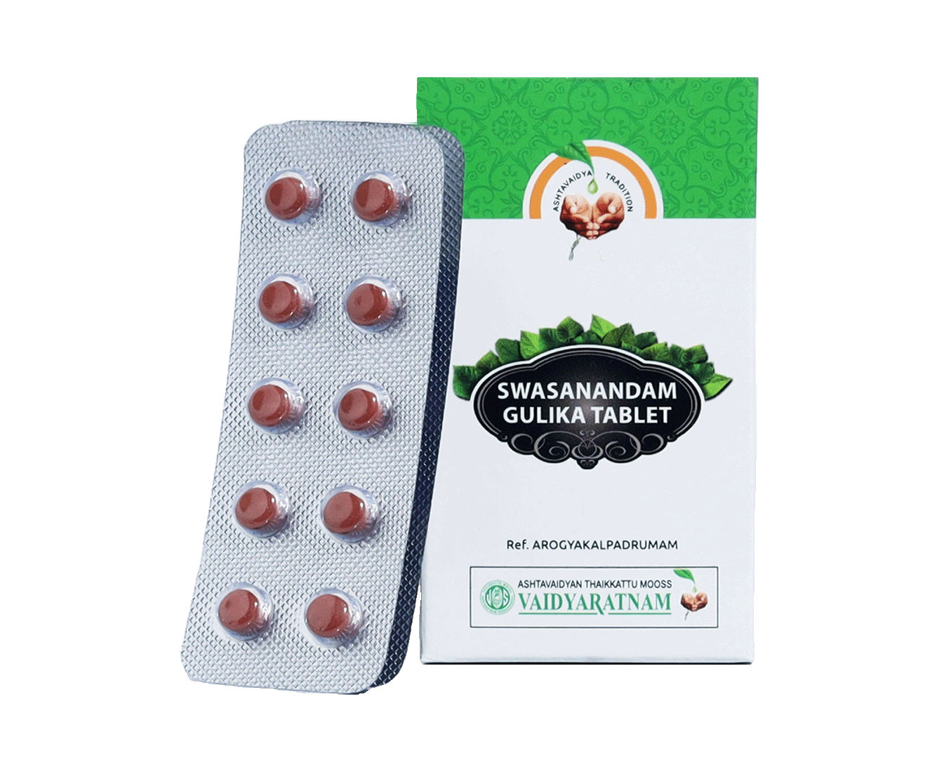 Swasanandam Gulika 100 NOS | Ayurveda Bronchitis Treatment