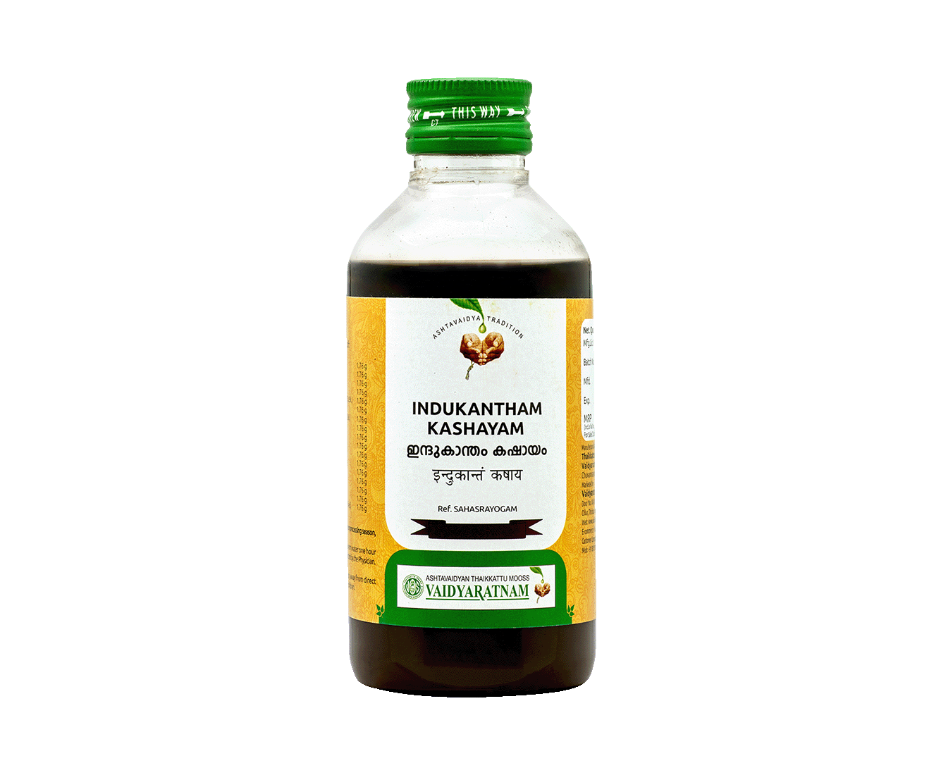 Indukantham Kashayam 200 ML | For Immunity & Vitality Support