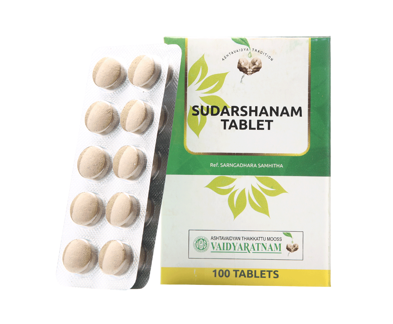 Sudarshanam Gulika Tablet 100 Nos | Ayurvedic Fever Relief
