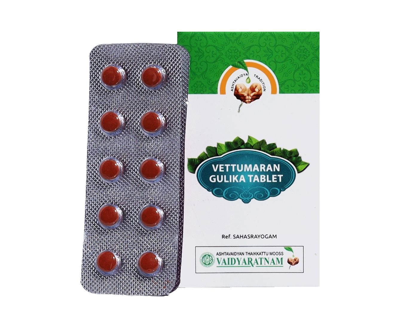 Vettumaran Gulika Tablet 100 Nos | Ayurvedic Fever Remedy