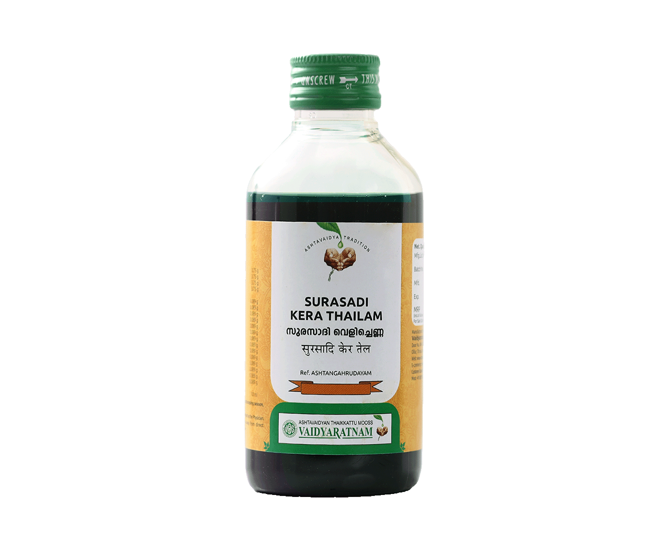 Surasadi Kera Thailam 200 ML | Treatment For Seborrhea