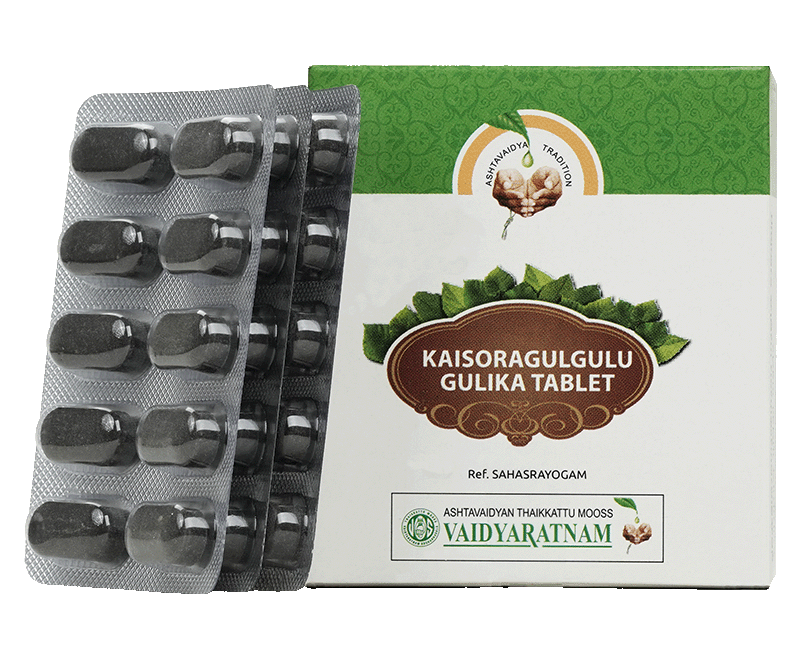 Kaisoragulgulu Gulika Tablet 100 NOS | Remedies for Ulcers